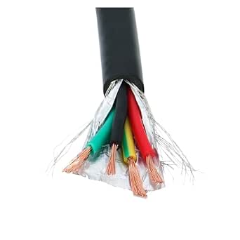 Lyofeon 1pc 4c 4 core 22awg Double Shielded Cable of Stepper Motor ...