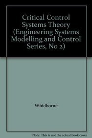 Amazon.com: Critical Control Systems Theory (Engineering systems modelling and control series ...