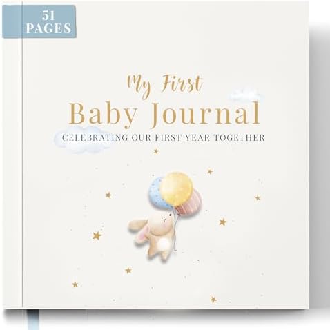 Tiny Trees® Baby Memory Book - My First Year Diary - 51 Pages - Gift ...