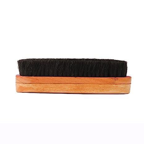Wooden Shoe Brush with Long Bristles: Ideal for Buffing, Brushing, and ...