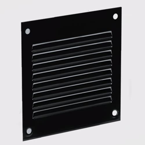 Ozo Brothers 4 X 4 Inch Black Air Register Cover Grille Wall ozo-brothers-4-x-4-inch-black-air-register-cover-grille-wall