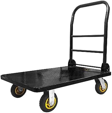 VOLTZ VZ-VPH-500 Platform Trolley 6" Wheels Dia 500 kg Steel Platform ...