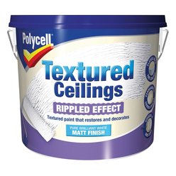 Polycel Polytex Ripple Ceiling 5 LTR : Amazon.co.uk: DIY & Tools