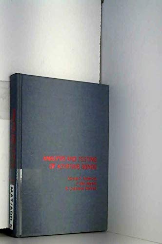 Amazon.com: Analysis and testing of adhesive bonds: 9780120565504 ...