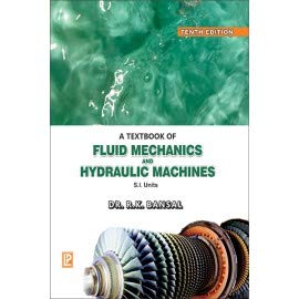 A TEXT BOOK OF FLUID MECHANICS AND HYDRAULIC MACHINES : Amazon.in: Fashion