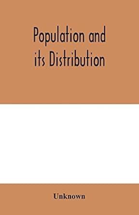 Population and its distribution: Buy Online at Best Price in Egypt ...