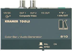 Amazon.com: Kramer 810 Video Color Bar & Audio Tone generator