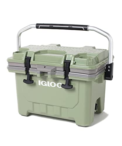 Snapklik.com : Igloo 24 Qt IMX Lockable Insulated Ice Chest Injection ...