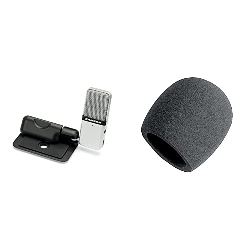 Samson SAGOMIC Go Mic Portable USB Condenser Microphone & On-Stage Foam ...