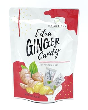 Amazon.com : NAMDO CHA Extra Ginger Candy, – Candied Ginger with Extra ...