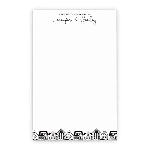 Amazon.com: Personalized Real Estate Agents Stationary Personalized ...