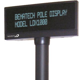 Amazon.com: Bematech LDX1000UP-GY Pole Display, Ldx1000, 9 mm Size, 2 x ...