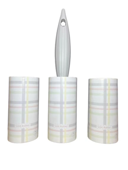 GROPOTIT 180 Sticky Extra Sheets Lint Rollers with Handle Cover 2 ...
