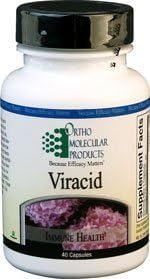 Ortho Molecular - Viracid 120 Capsules : Amazon.com.au: Health ...
