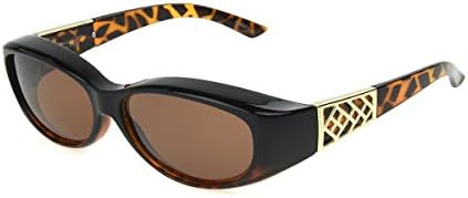 Dioptics unisex-adult Solar Shield Andrea Fits Over Sunglasses Oval ...