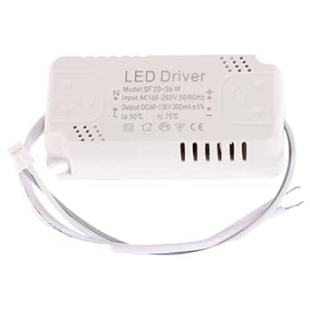LED Driver 300mA Board 8-24W 20-36W 30-50W 36-60W 50-70W 60-80W Ceiling ...