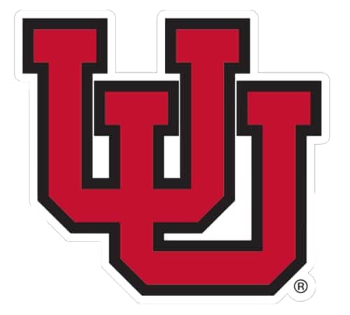 Amazon.com: University of Utah Interlocking U Water Bottle Sticker ...