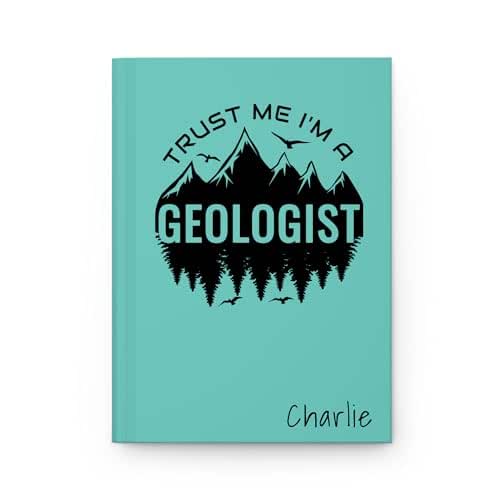 Amazon.com: Personalized Geology Rocks Journal, Geologist Notebook ...