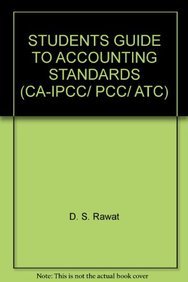 STUDENTS GUIDE TO ACCOUNTING STANDARDS (CA-IPCC/ PCC/ ATC) : Amazon.in ...