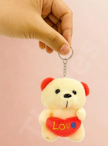 Tickles Teddy Soft Stuffed Plush Keychain For Girls & Boys Birthday ...