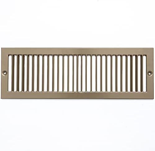 Handua 4"H x 12"W Toe Kick Vent Cover | 4x12 Cabinet Toe Kick Space ...