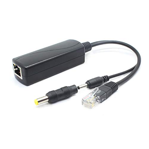 Snapklik.com : 5V PoE Splitter, 48V To 5V 24A Adapter, Plug 35mm X ...