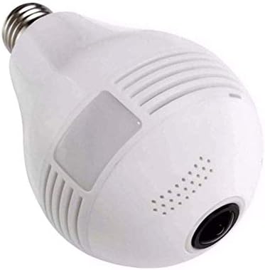 Buy Asleesha Spy Bulb Camera 1080P WiFi Home HD Video 360 Panoramic spy ...
