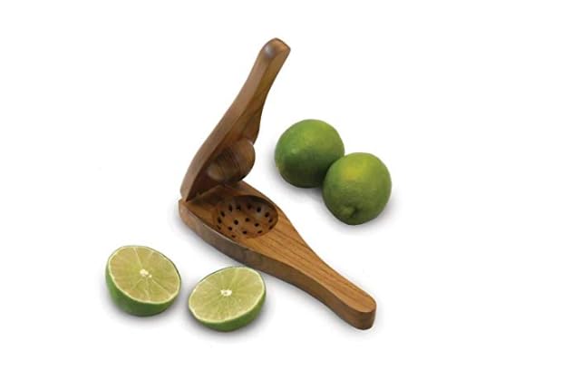 Buy SHAMSI ARTS Wooden Lemon Squeezer/Masher For Kitchen Manual Citrus ...