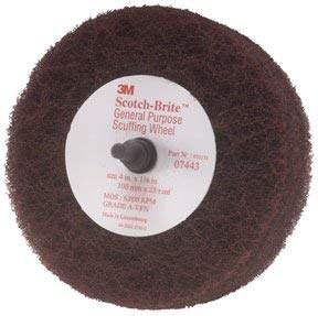 (Price/EACH)3M 7443 General Purpose Scuff Wheel : Amazon.in: Industrial ...