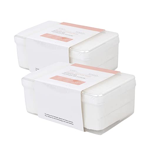 MINISO Facial Cotton Pads 1000 Sheets Soft for Cleaning Wiping Makeup ...