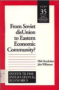 Amazon | From Soviet Disunion to Eastern Economic Community (POLICY ...