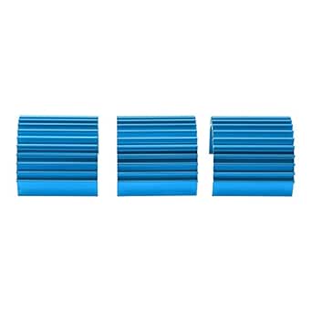 Amazon.com: NOVAZEN Premium 370 Motor Heat Sink Cooling Fins for WPL C14 RC Car (3pcs) (Blue ...