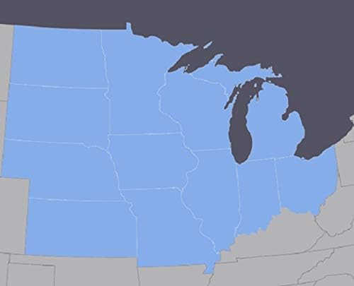 Amazon.com: TOPO GPS Map for Garmin US Midwest IL in IO KN MI MN MO NE ...