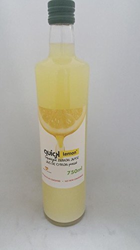 Amazon.com : Quicklemon Squeezed Lemon Juice (Spain) 750 ml (x 2 pack ...