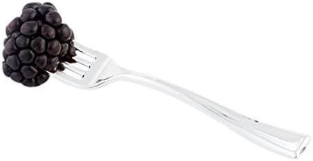 Amazon.com: Restaurantware 4 Inch Mini Forks 100 Disposable Tiny Forks ...