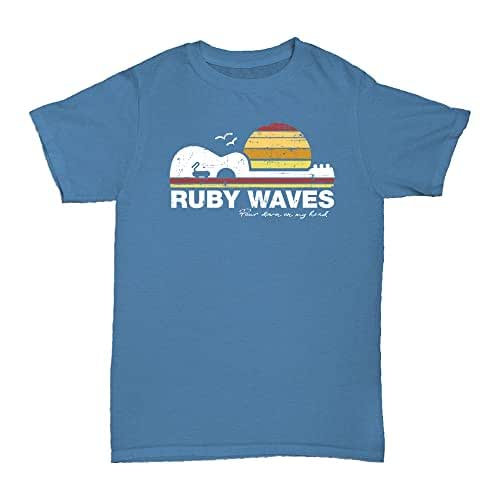 Amazon.com: Phish - Ruby Waves Retro Vintage T-Shirt Lot Shirt Gift For Phish Deadheads Pin ...