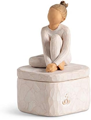 Amazon.com: Willow Tree The Dancer Keepsake Box, Sculpted Hand-Painted ...