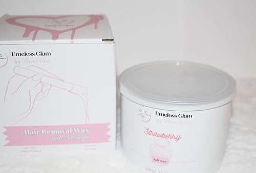 Amazon.com : Timeless Glam Soft Wax Tin with 20 Waxing Strips, to Wax ...
