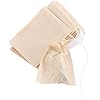 Amazon.com: 100 Pcs Disposable Tea Bags For Loose Leaf Tea, Unbleached ...
