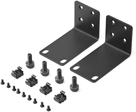 Amazon.com: PhyinLan Universal Rack Mount Kit 1U Rack Ears for NETGEAR ...