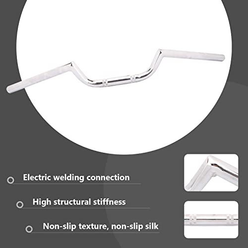 Snapklik.com : Motorcycle 7/8 Handlebar Cafe Racer Ace Clubman Style ...