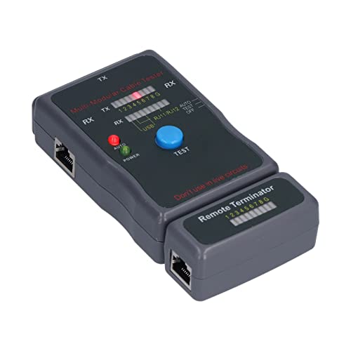 Network Line Tester, RJ11 Wire Finder Ergonomic Design Auto Scanning ...