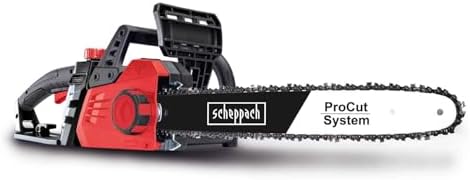 Scheppach CSE2600 Electric Chainsaw 2400 W Power 45.5 cm Chain ...