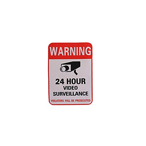 Amazon.in: Buy Generic Wall Sticker 24H Video Camera System Warning ...