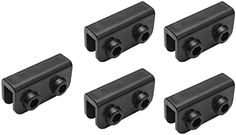 Amazon.com : 4PCS Black Canopy Replacement Parts,Rectangular Bracket ...