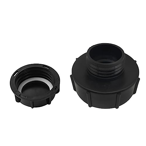 hifrom IBC Tank Adapter with Tank Cover, IBC Quick Coupling, S100 x 8 ...