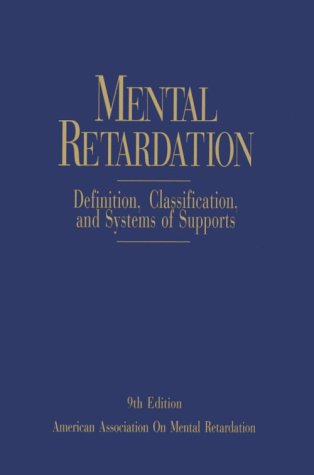 Amazon | Mental Retardation: Definition, Classification, and Systems of ...