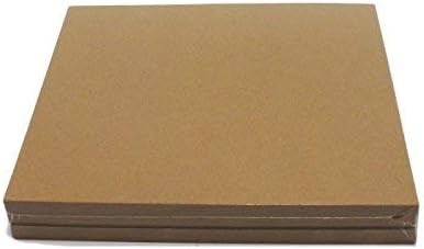 Amazon.com: Brown Chipboard 100 Point Extra Thick 12 x 12 Inches, .100 ...