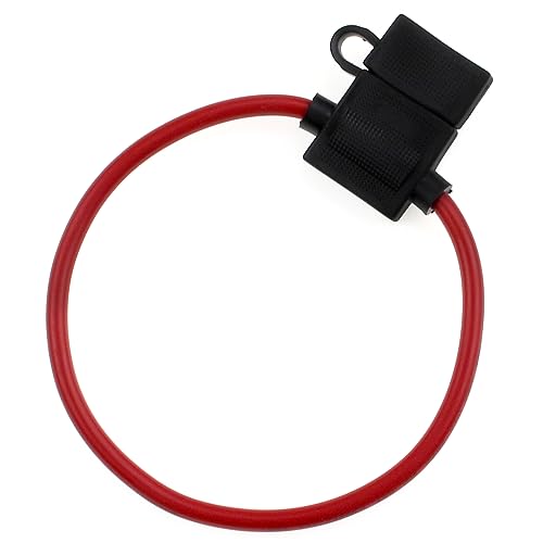 Snapklik.com : ZOOKOTO Inline Fuse Holder 10A,12 AWG Gauge Wire Car ...