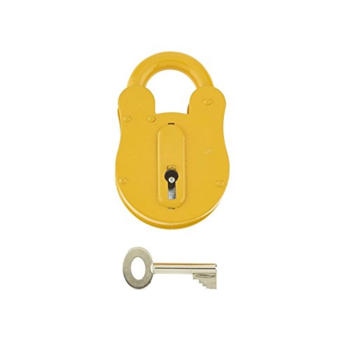 5 x Fire Brigade Padlock Yellow (FB14) and 5 Keys : Amazon.co.uk: DIY ...